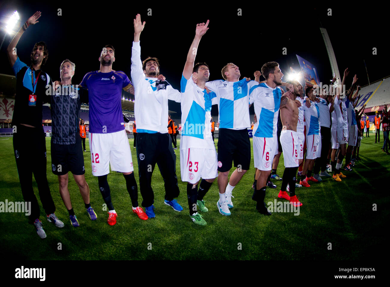 Sivilla team group, MAY 14, 2015 - Football / Soccer : Players of ...