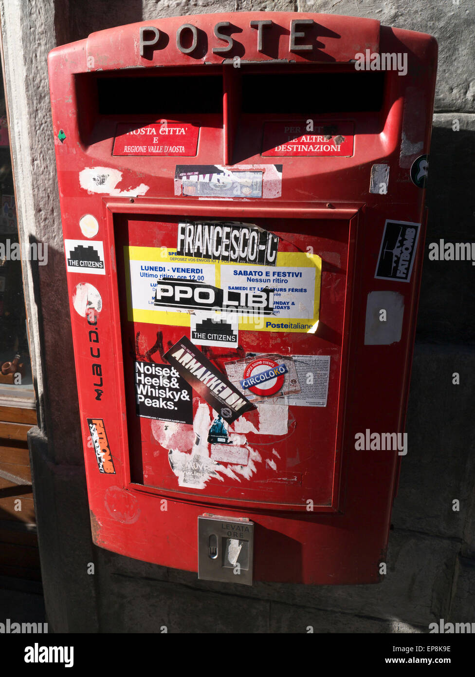 Poste italian hi-res stock photography and images - Alamy