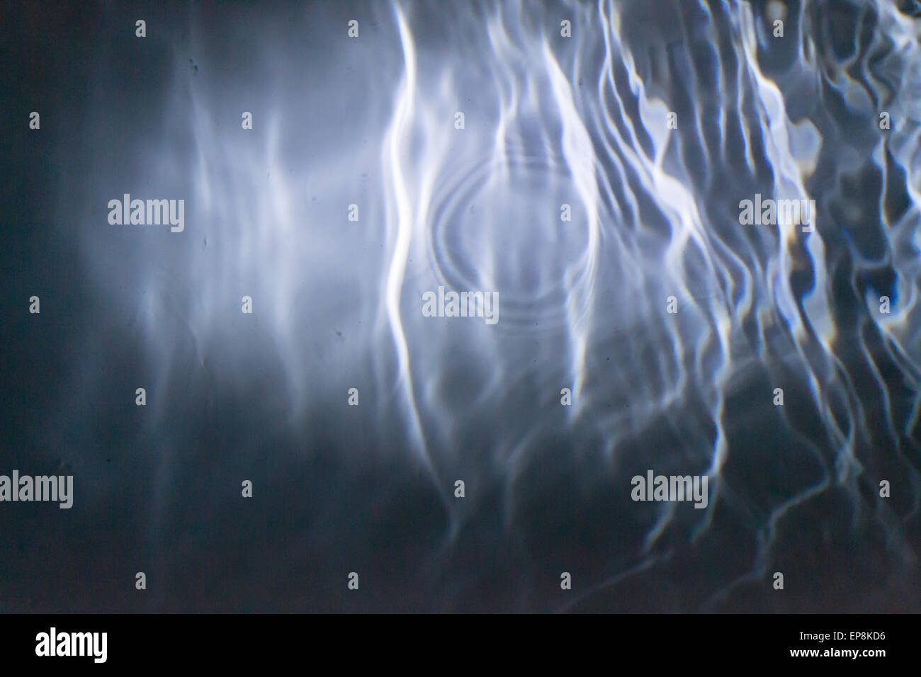 Water ripples and shadow on surface of a bath Stock Photo - Alamy