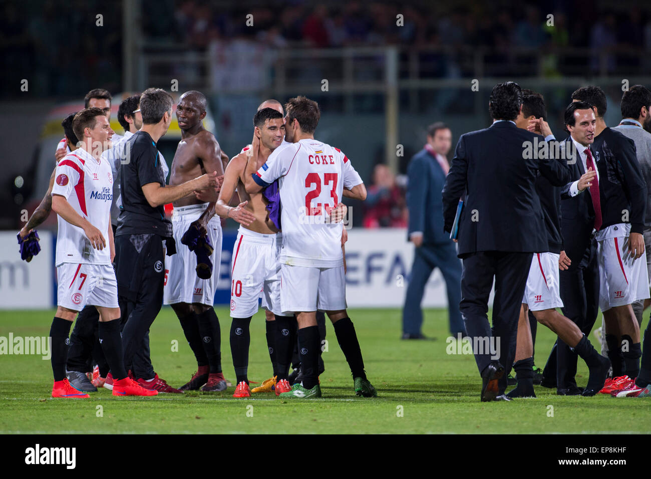 Sivilla team group, MAY 14, 2015 - Football / Soccer : Players of ...