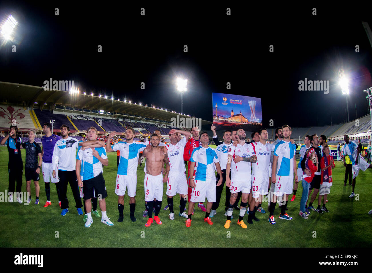 Sivilla team group, MAY 14, 2015 - Football / Soccer : Players of ...