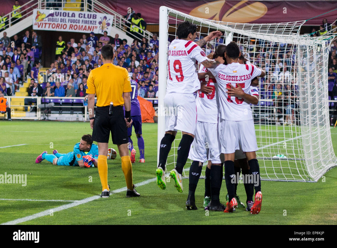 Sevilla team group, MAY 14, 2015 - Football / Soccer : Players of ...