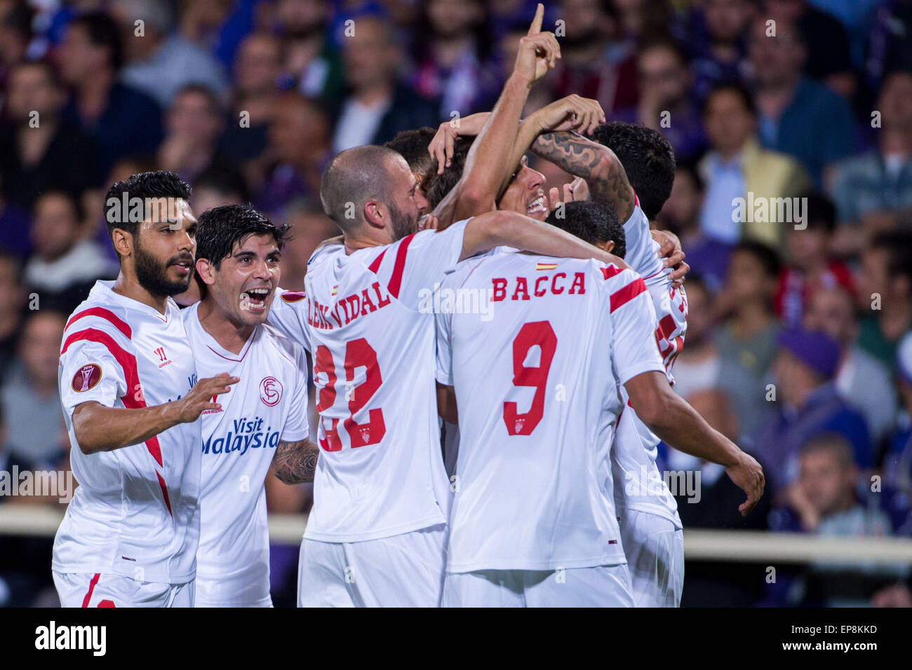 Sevilla team group, MAY 14, 2015 - Football / Soccer : Players of ...
