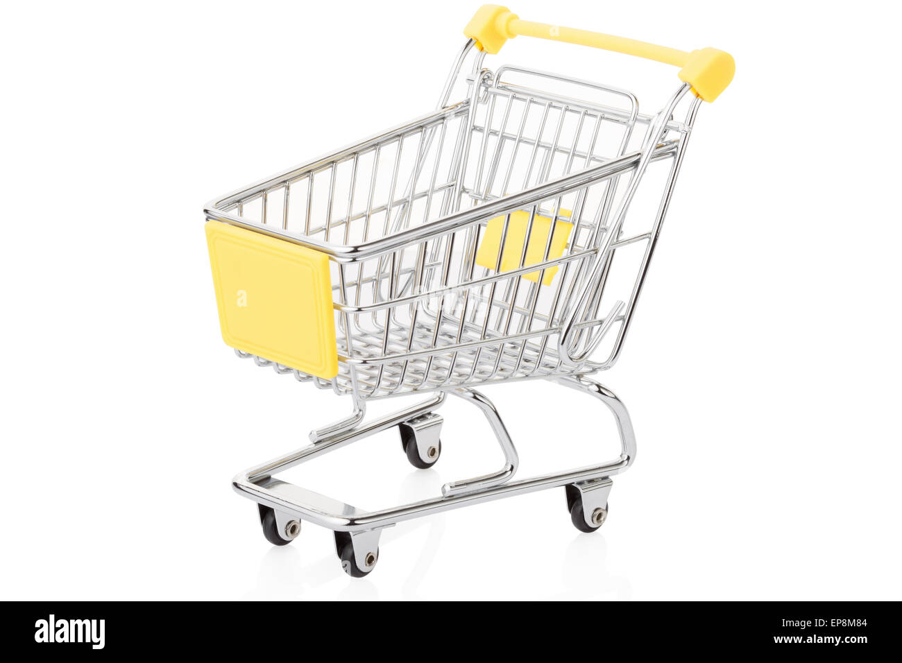 Yellow shopping cart hi-res stock photography and images - Alamy