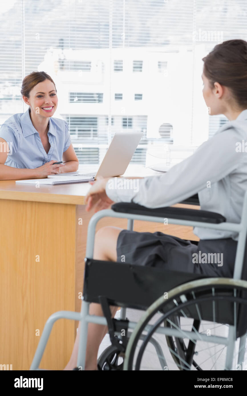 Disabled Job Interview High Resolution Stock Photography and Images - Alamy