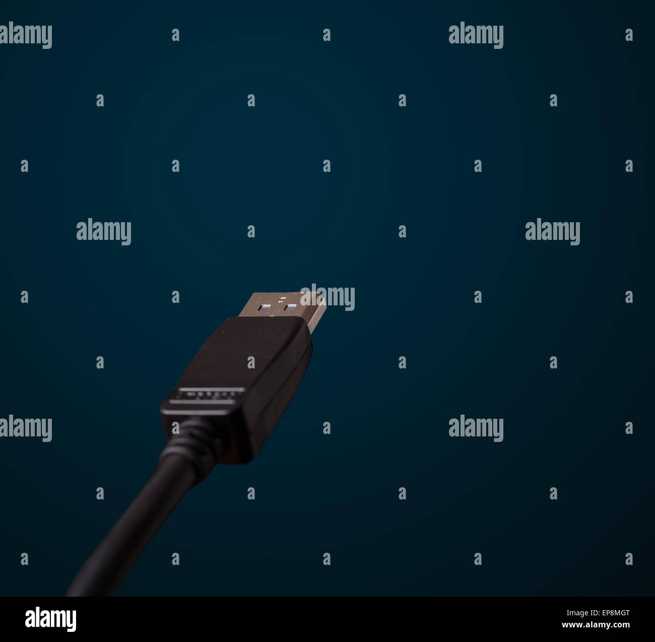 Electric cable with copy space Stock Photo - Alamy