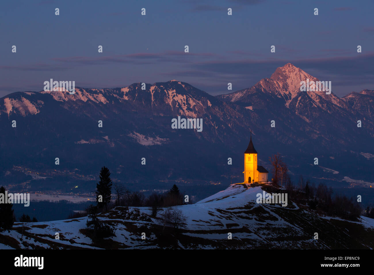 Jamnik church, Slovenia Stock Photo - Alamy