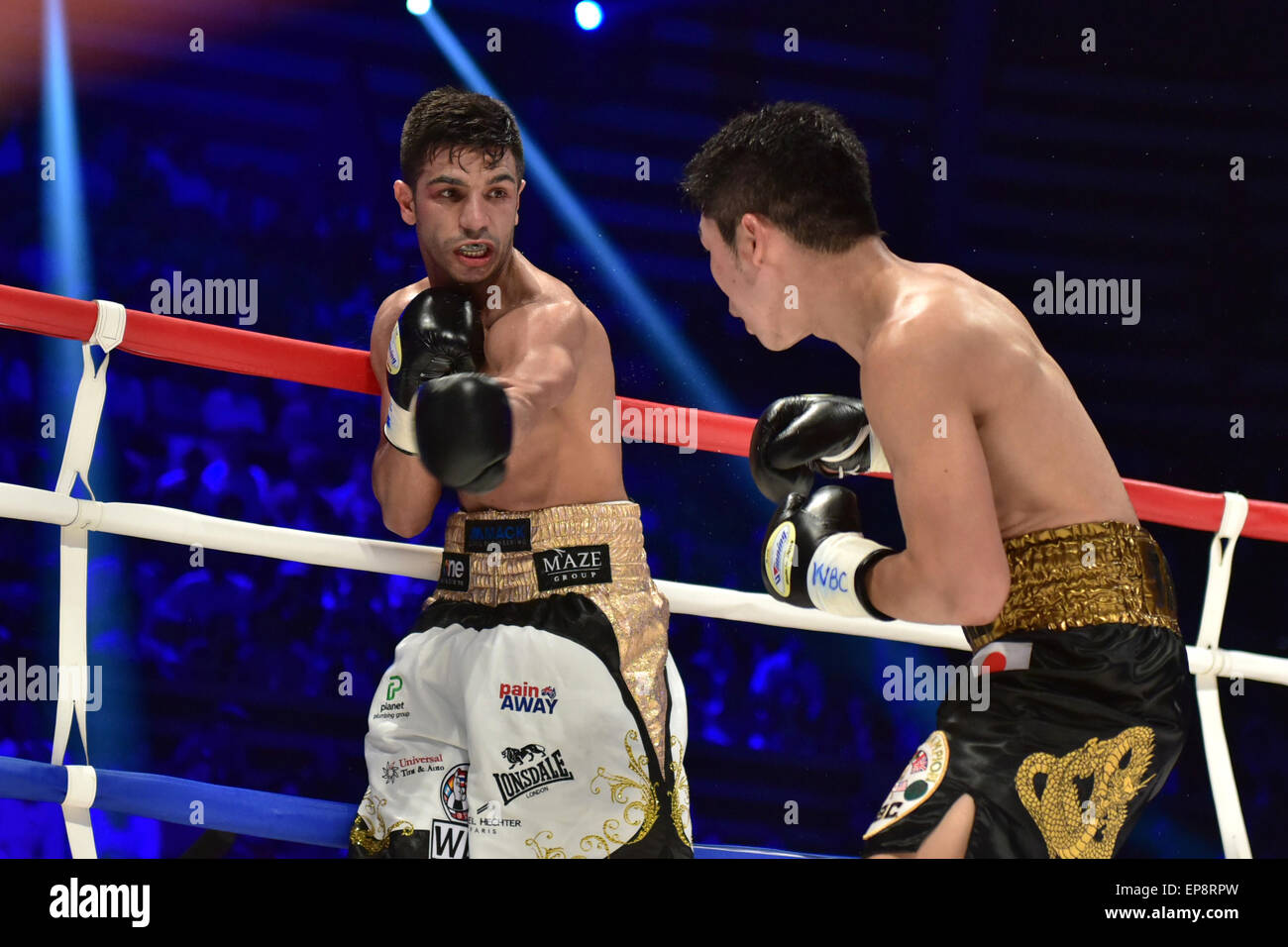 Tokyo, Japan. 1st May, 2015. (L-R) Billy Dib (AUS), Takashi Miura (JPN ...