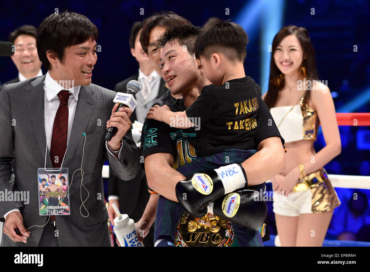 Tokyo, Japan. 1st May, 2015. Takashi Miura (JPN) Boxing : Takashi Miura ...