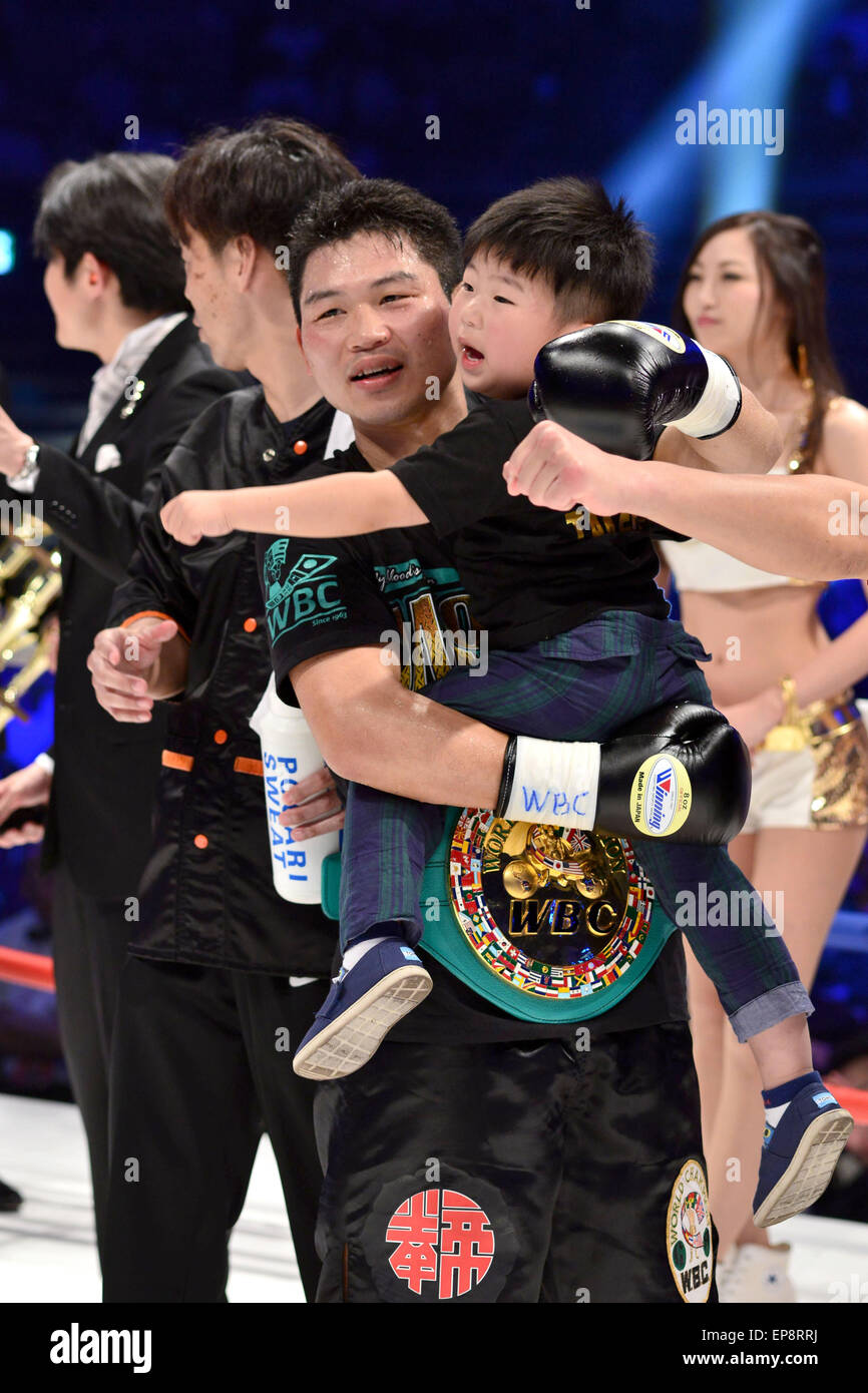 Tokyo, Japan. 1st May, 2015. Takashi Miura (JPN) Boxing : Takashi Miura ...