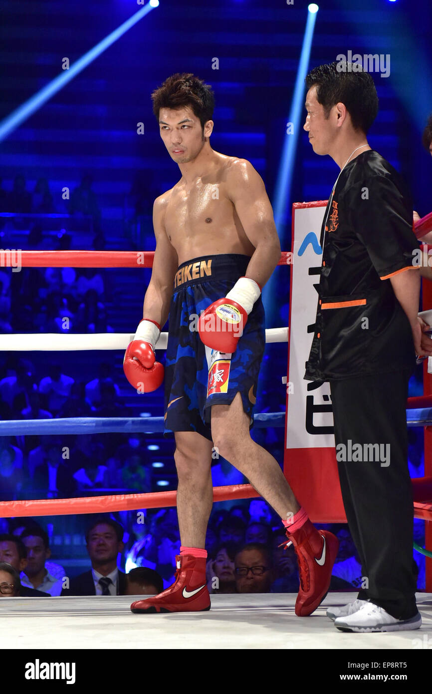 Tokyo, Japan. 1st May, 2015. (L-R) Ryota Murata (JPN), Sendai Tanaka ...
