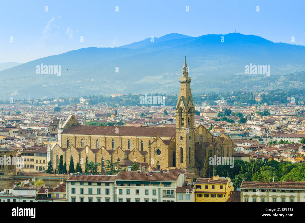 Florence city skyline day night hi-res stock photography and images - Alamy