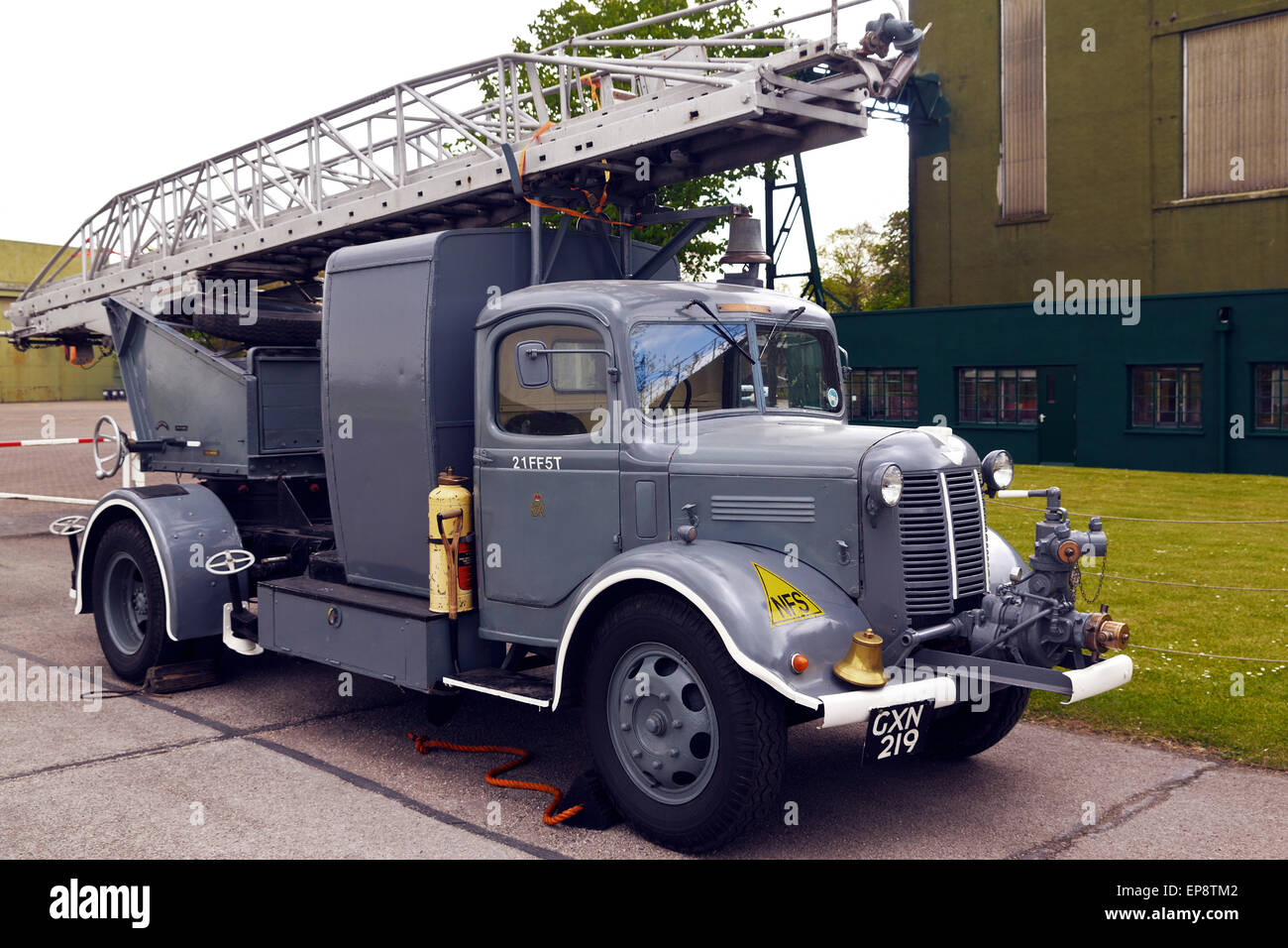 Fordson WOT1 War time Fire Engine at RAF Scampton Stock Photo - Alamy