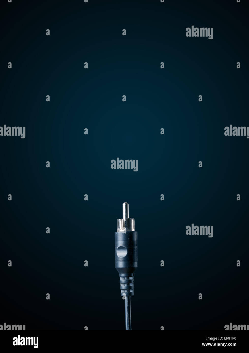 Electric cable with copy space Stock Photo - Alamy