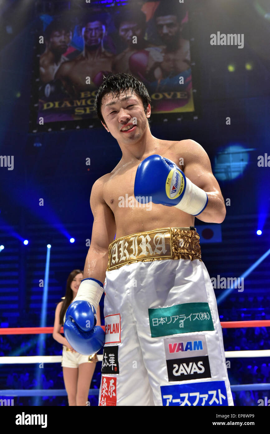 Tokyo, Japan. 1st May, 2015. Akira Yaegashi (JPN) Boxing : Akira ...