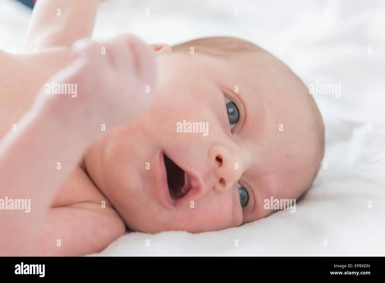 Cute human baby hi-res stock photography and images - Alamy