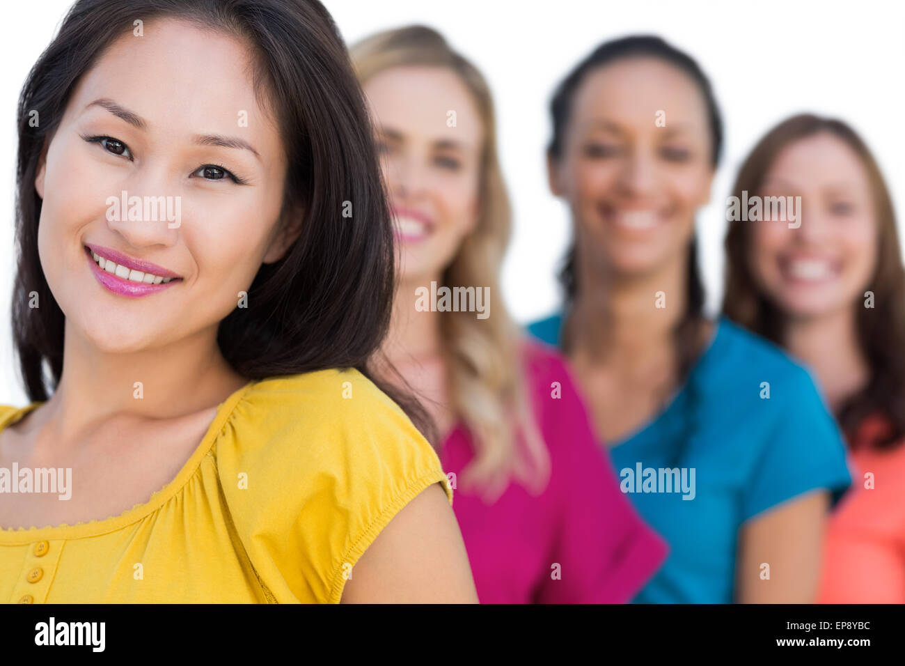 Smiling models hi-res stock photography and images - Alamy