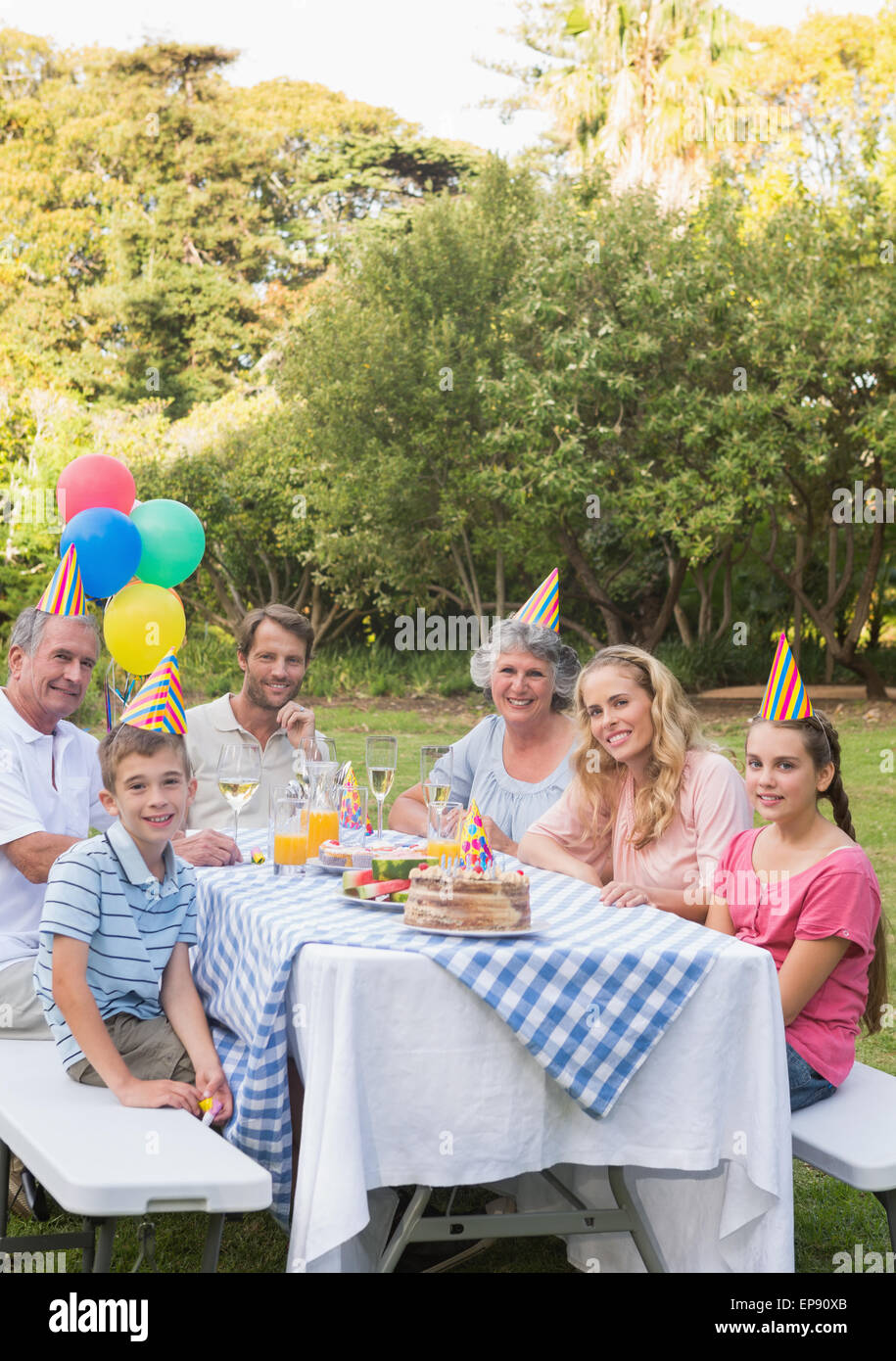 Woman 40s family party hi-res stock photography and images - Alamy