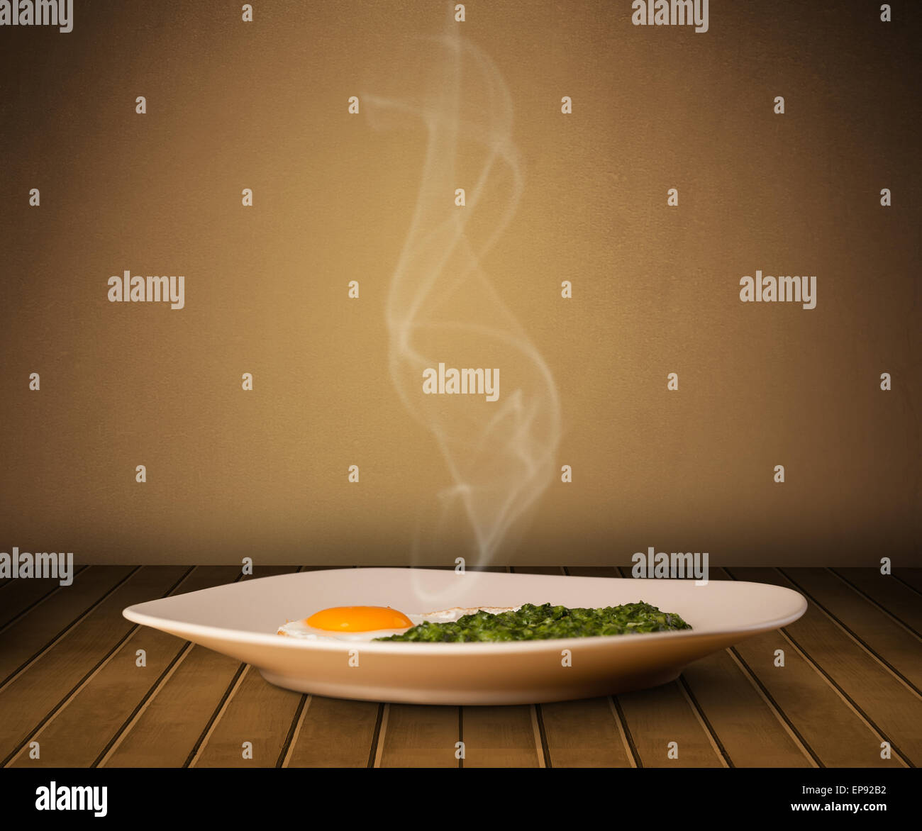 Fresh delicious home cooked food with steam Stock Photo - Alamy
