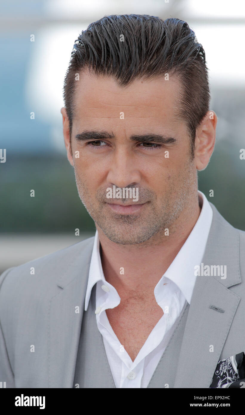 Cannes, France. 15th May, 2015. Colin Farrell Actor The Lobster ...