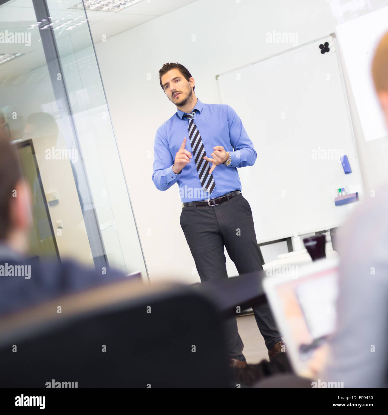 Business people meeting presentation hi-res stock photography and ...