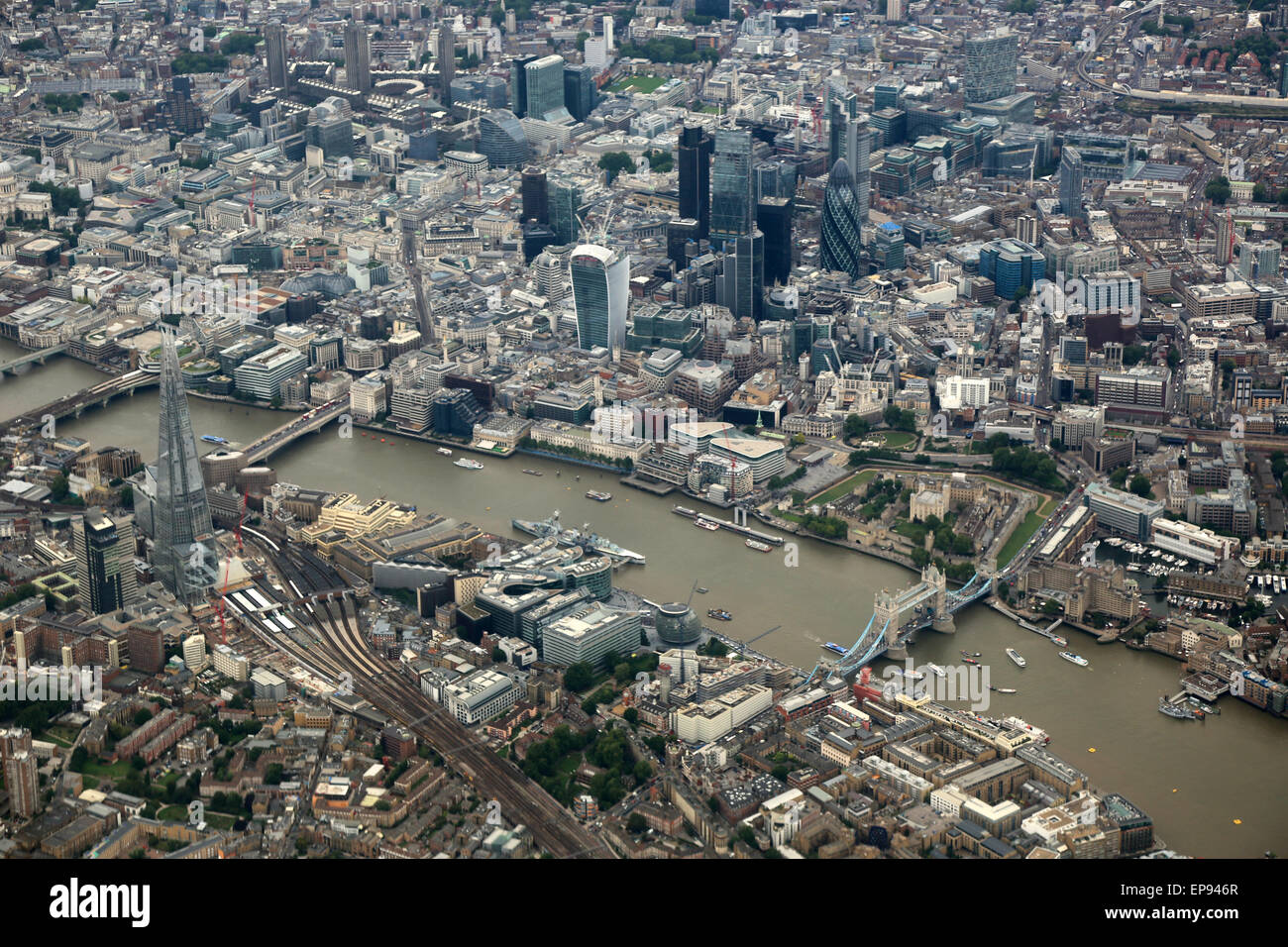 London von oben Stock Photo - Alamy