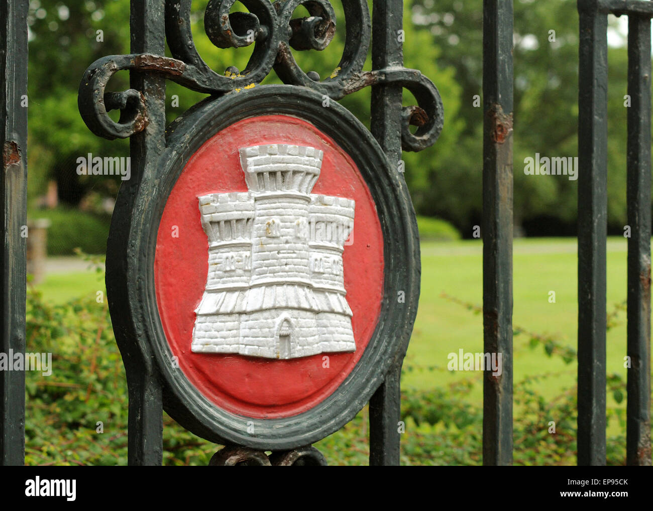 Barnstaple Town Coat of Arms Stock Photo - Alamy