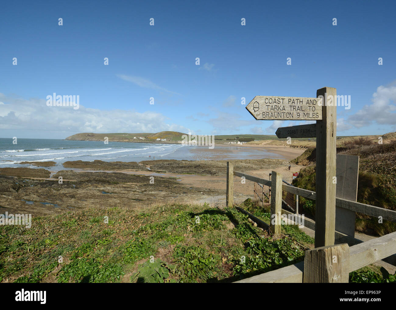Croyde Bay North Devon South West Coast Path North Devon Surf Beach ...