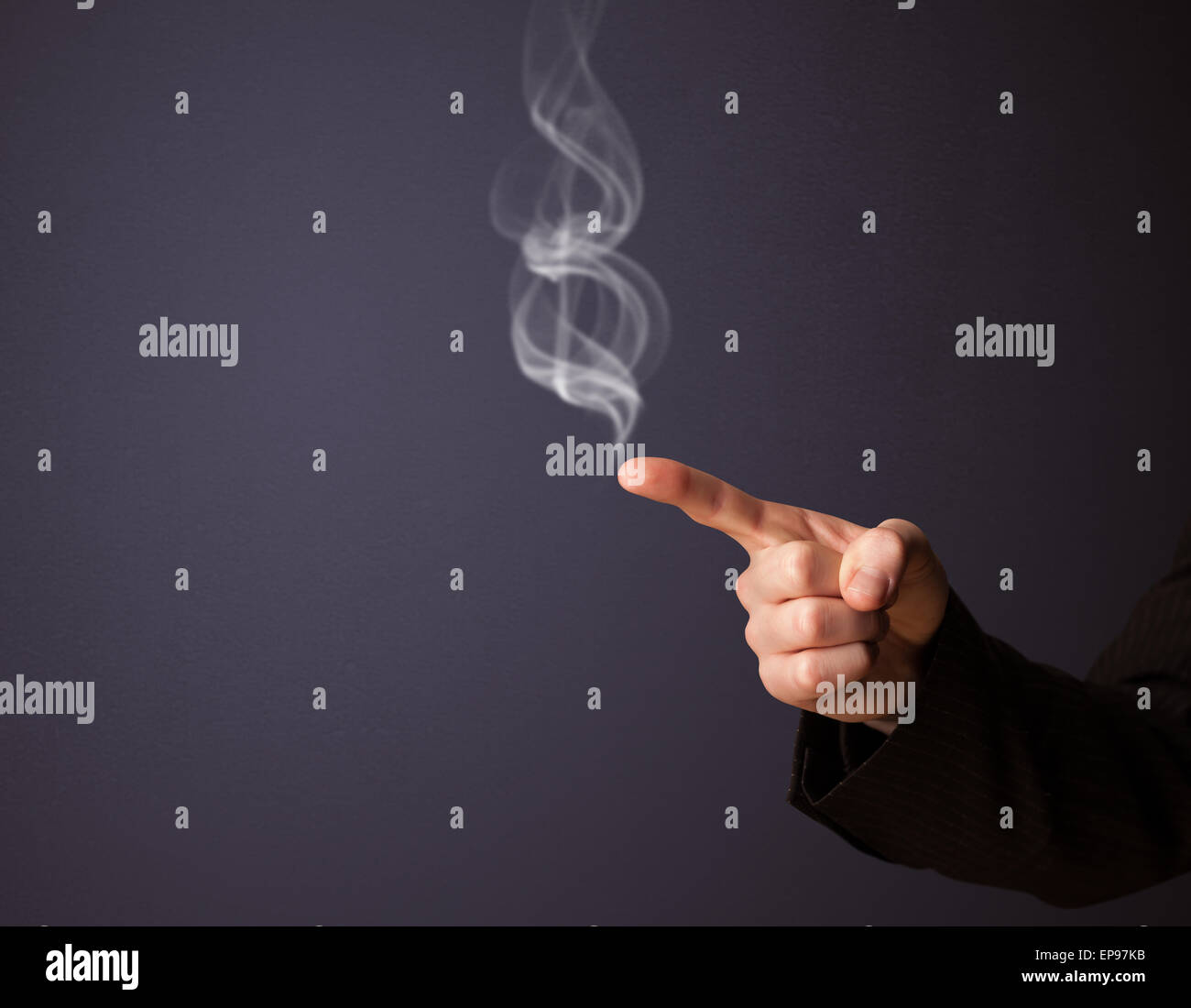 Gun shaped man hand Stock Photo - Alamy