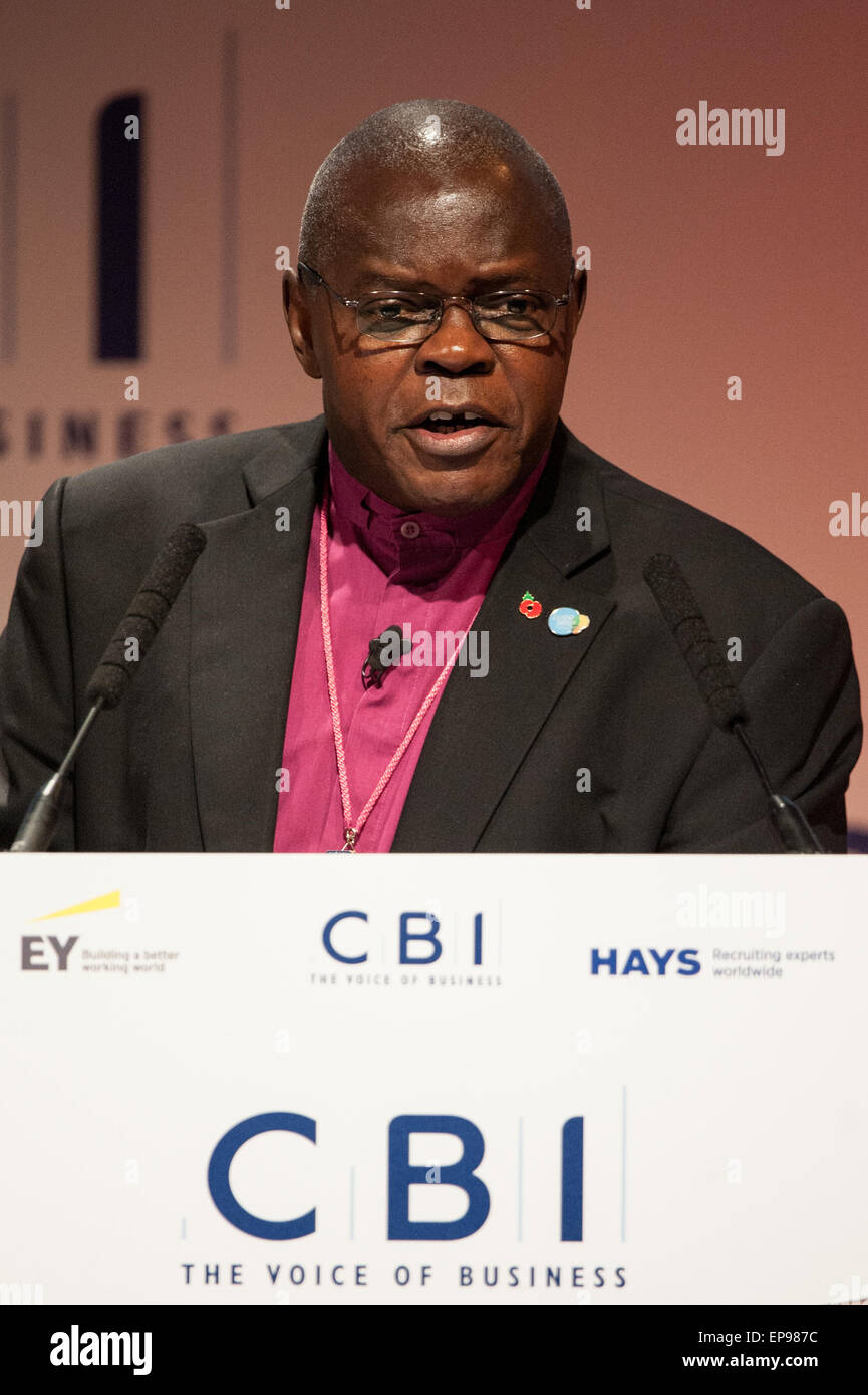 The 2014 CBI conference held at Grosvenor House. Featuring: Dr John ...