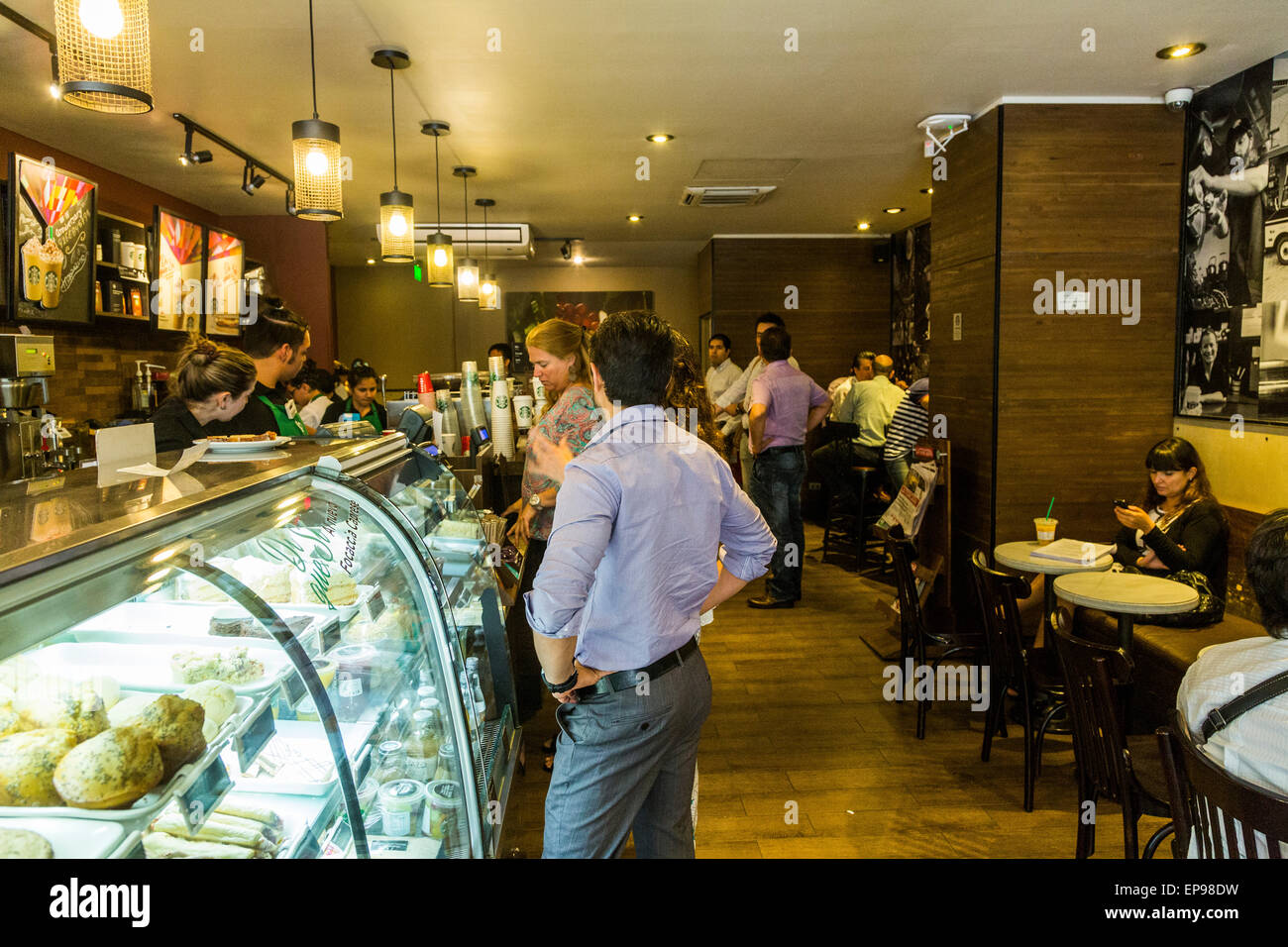 Starbucks cafe inside hi-res stock photography and images - Alamy