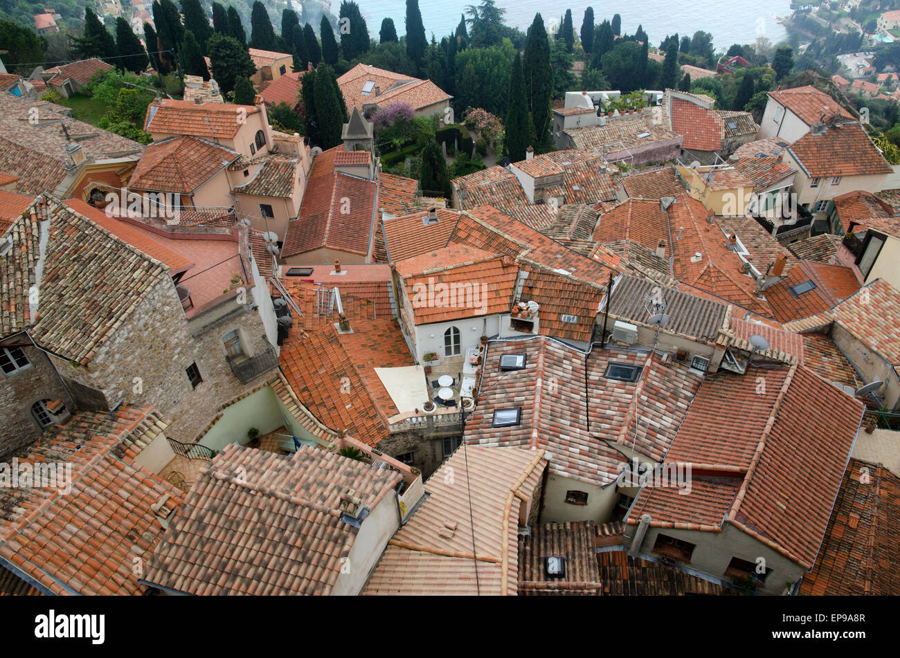 Roquebrune-Cap Martin, Cote d'Azur, France Stock Photo - Alamy