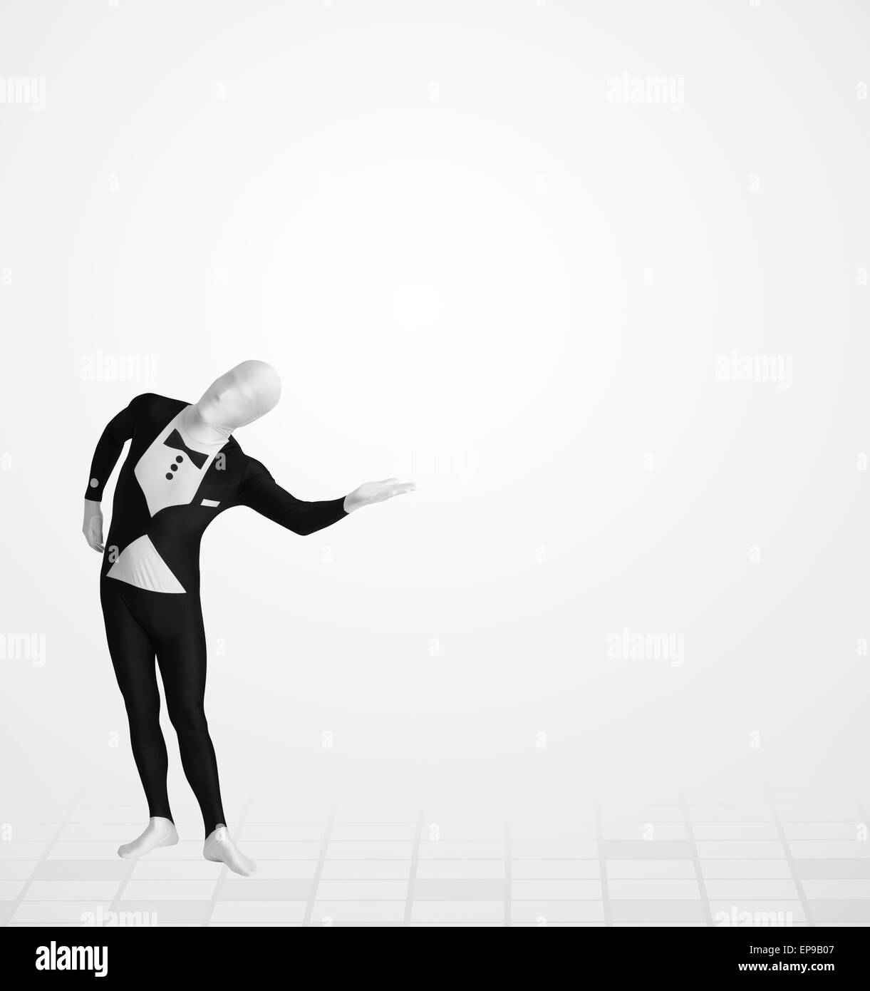 Funny positive guy in Black and White Stock Photos & Images - Alamy