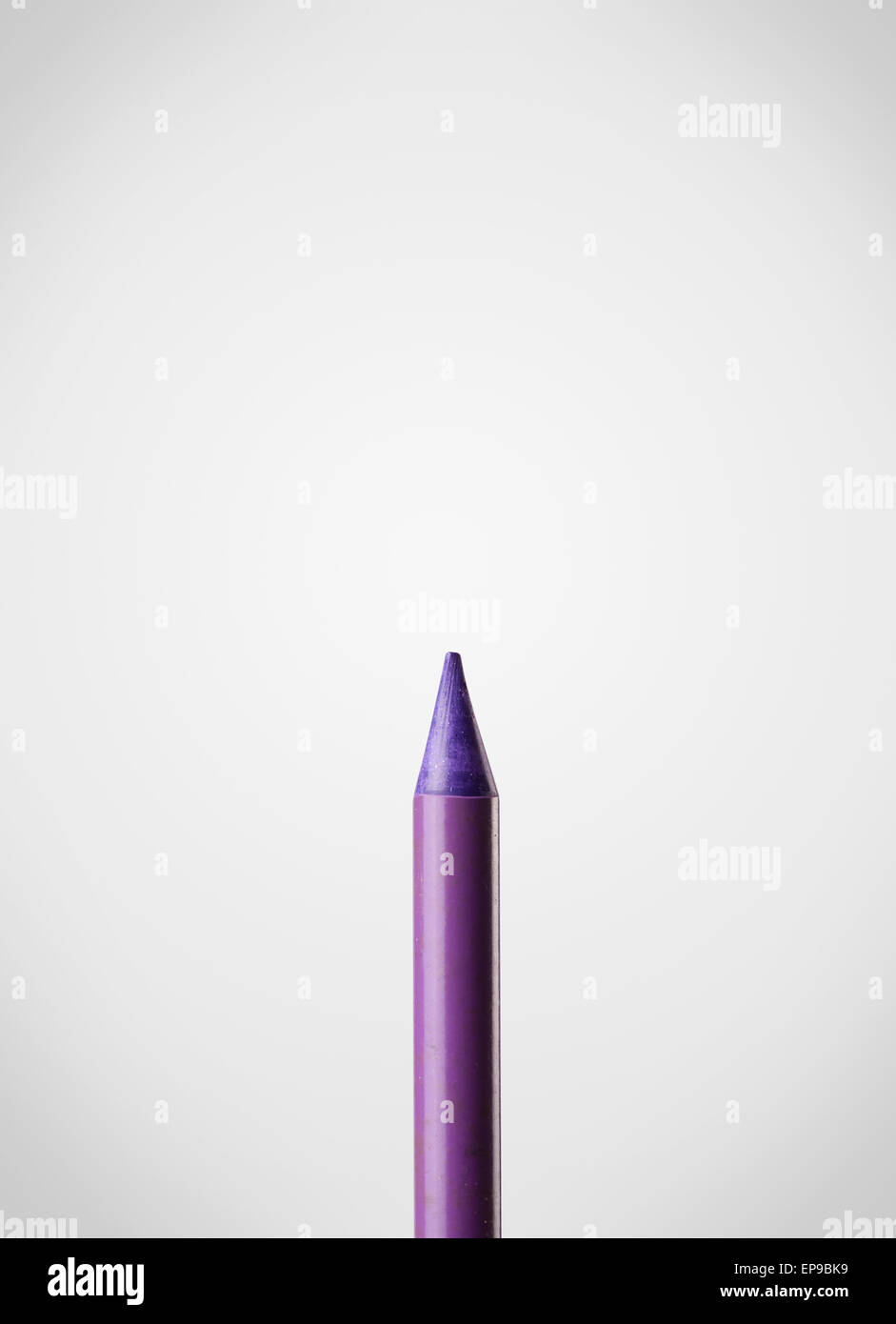 Pencil with copy space Stock Photo - Alamy