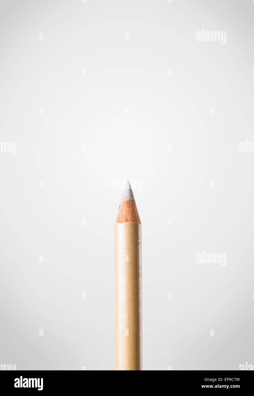 Pencil with copy space Stock Photo - Alamy