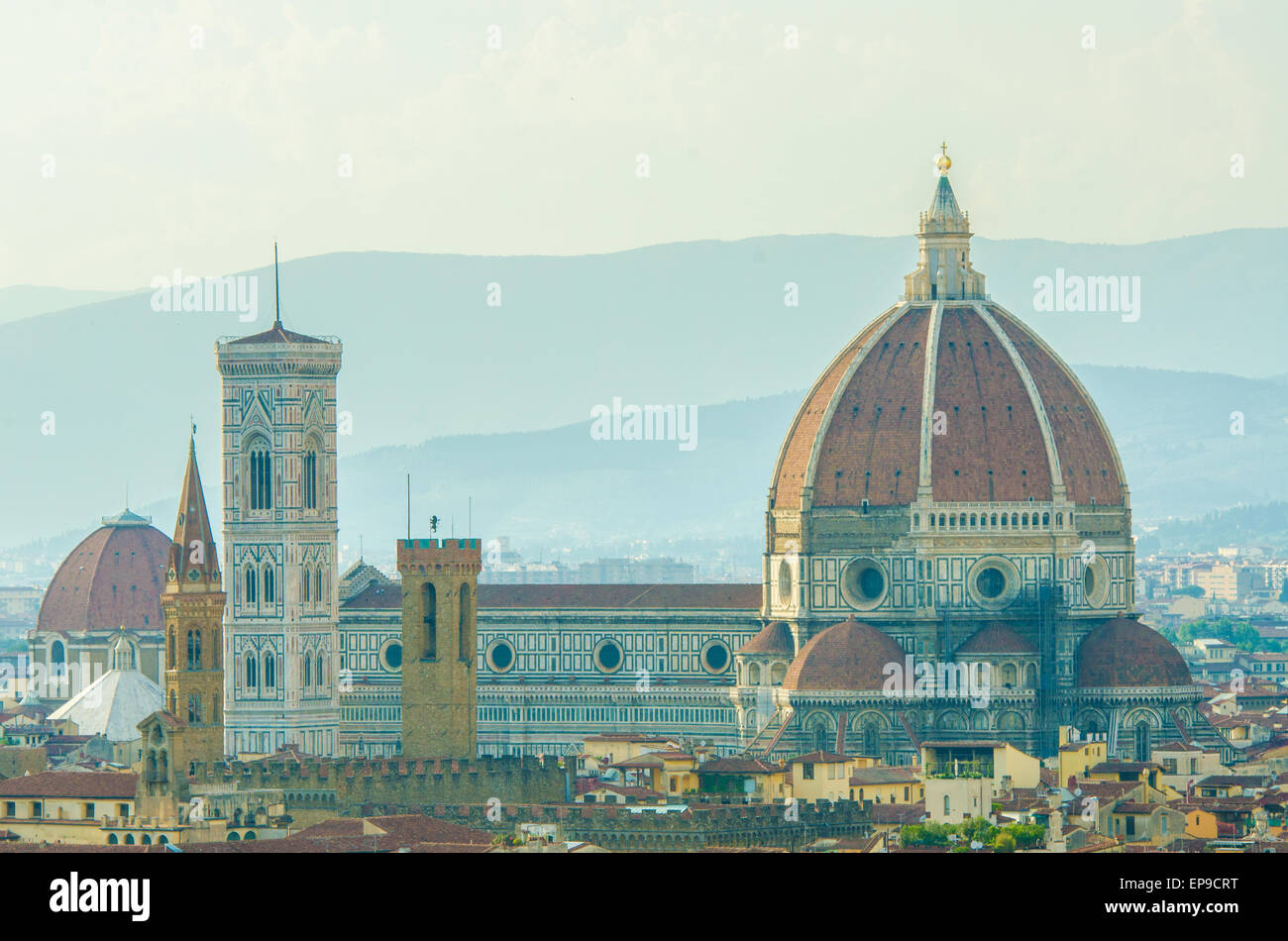 Florence city skyline day night hi-res stock photography and images - Alamy