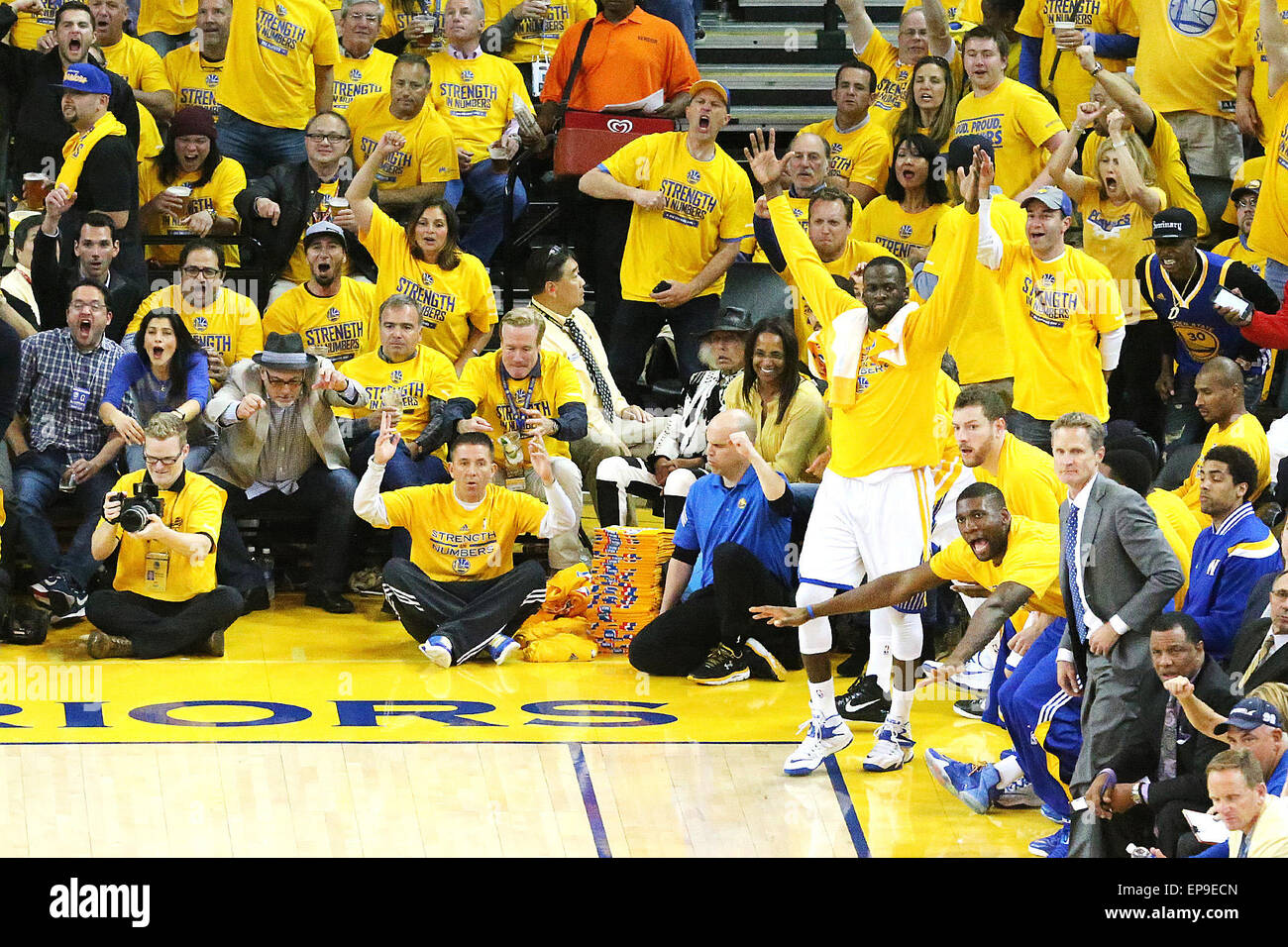 Oracle Arena Warriors Bench