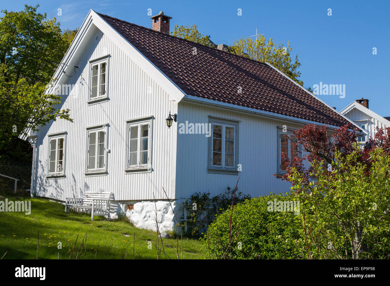Norwegian house hi-res stock photography and images - Alamy