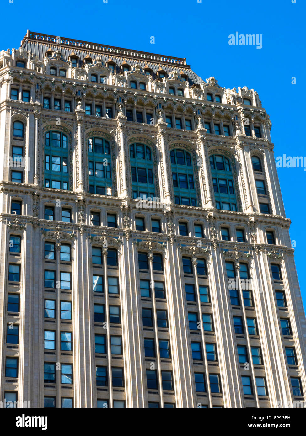 The 90 West Street Building Facade, NYC, USA Stock Photo - Alamy