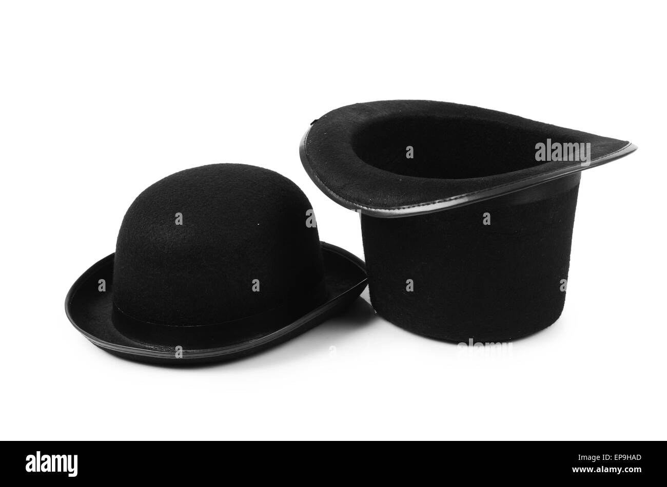 Tall white hats Black and White Stock Photos & Images - Alamy