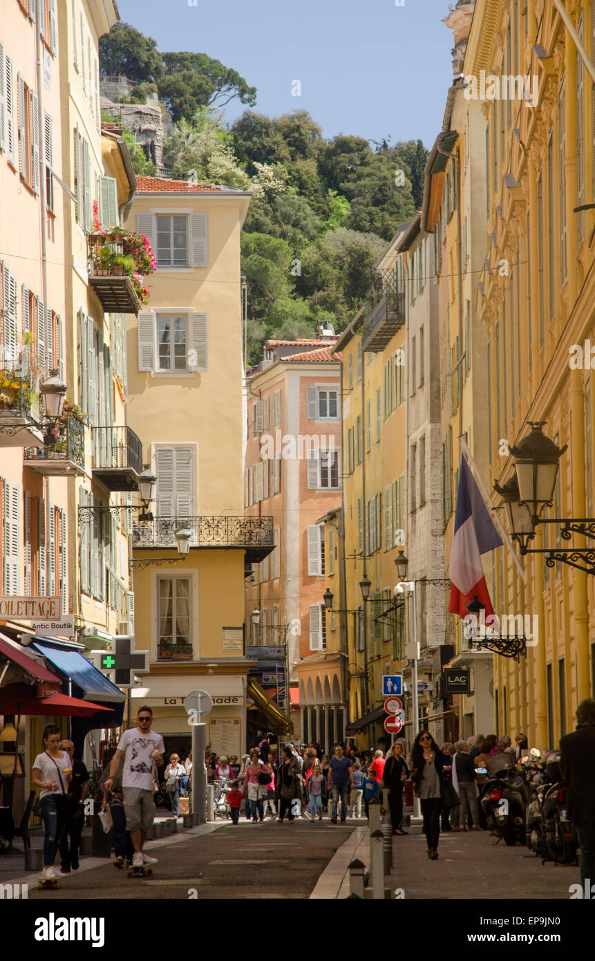 Nice town centre france hi-res stock photography and images - Alamy