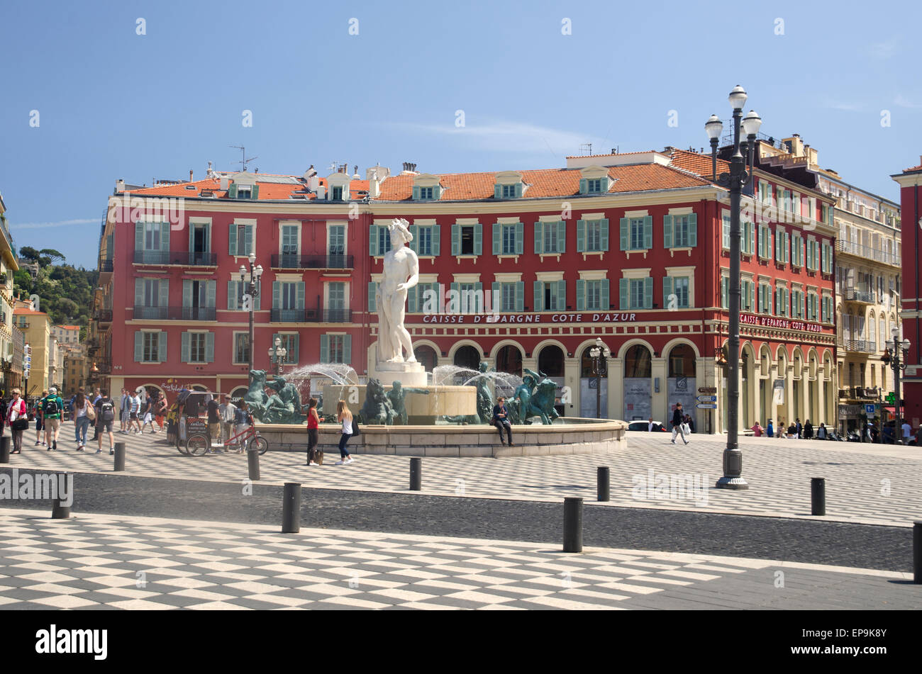 Place Massena, Nice, Cote d'Azur, France Stock Photo - Alamy