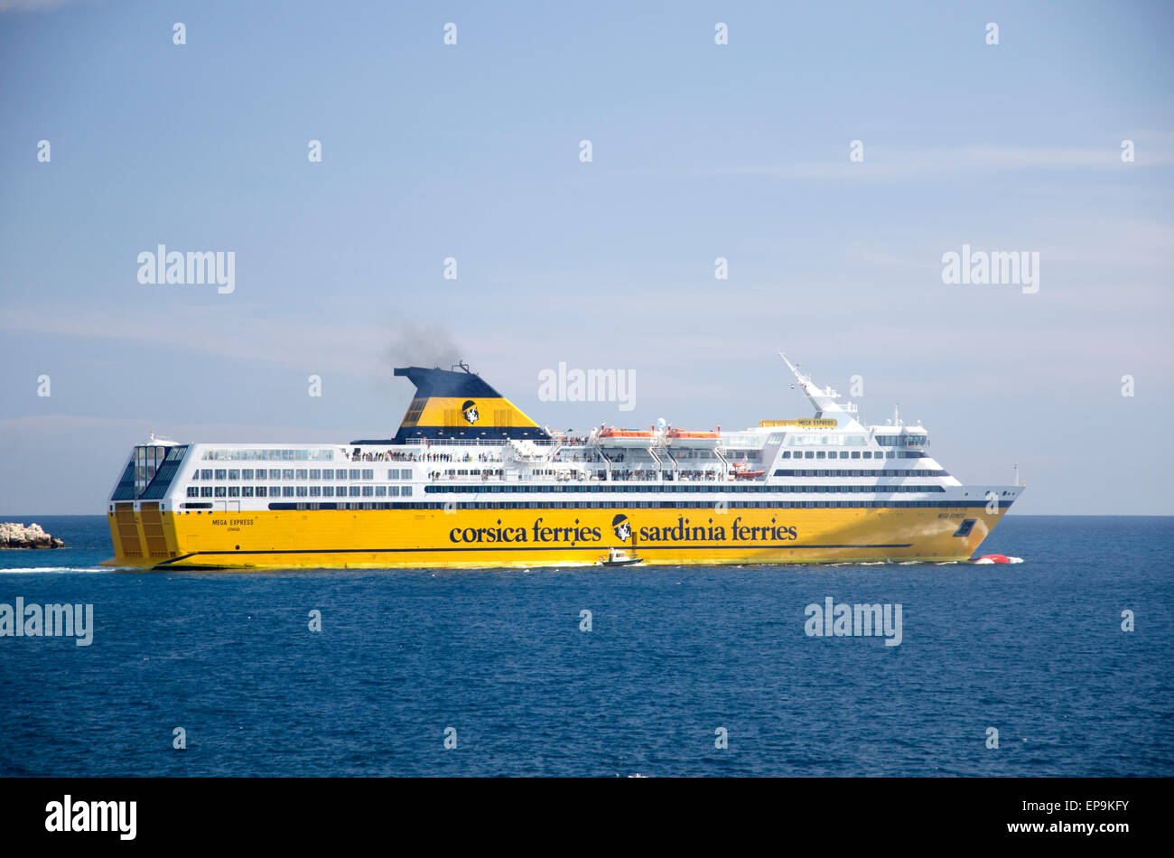 A ferry in Port du Nice, France Stock Photo - Alamy