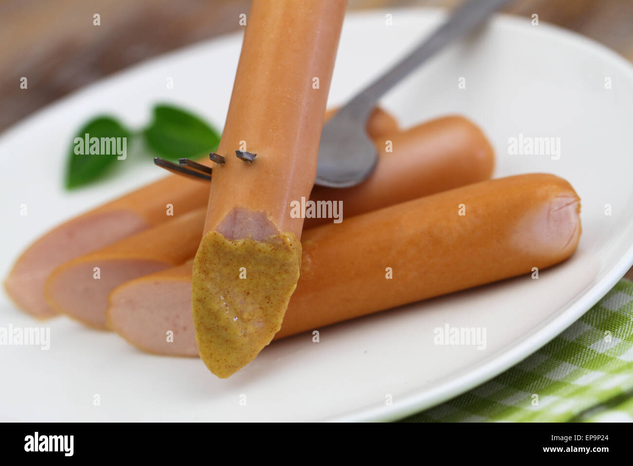 Frankfurter sausage hi-res stock photography and images - Alamy