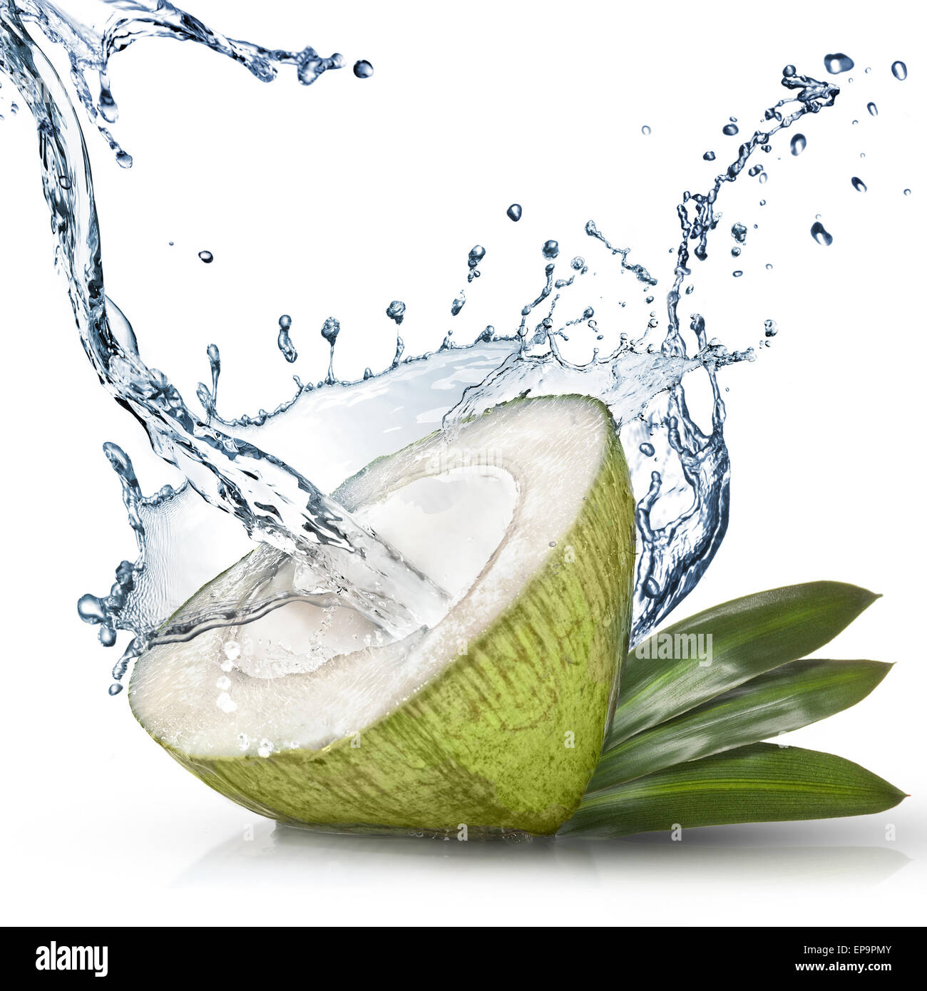 Green Coconut Water Splash