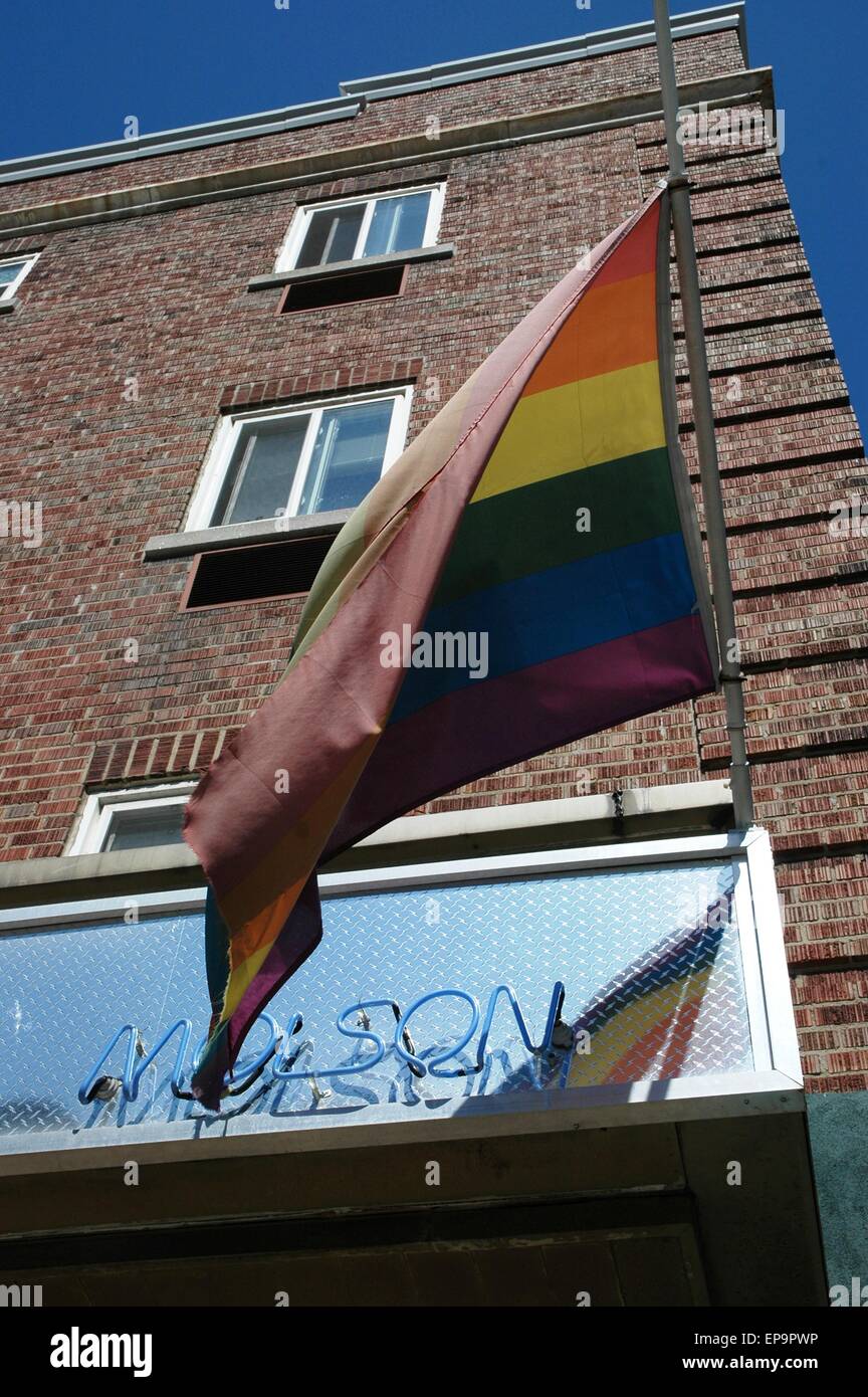 Toronto, Canada: The Church and Wellesley Gay Village Stock Photo - Alamy