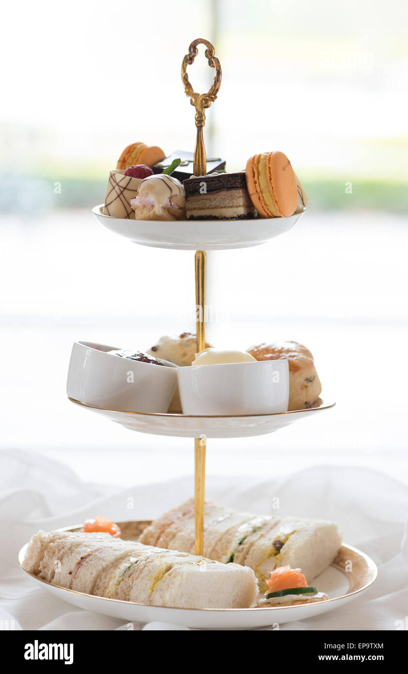 Afternoon tea sandwiches hi-res stock photography and images - Alamy