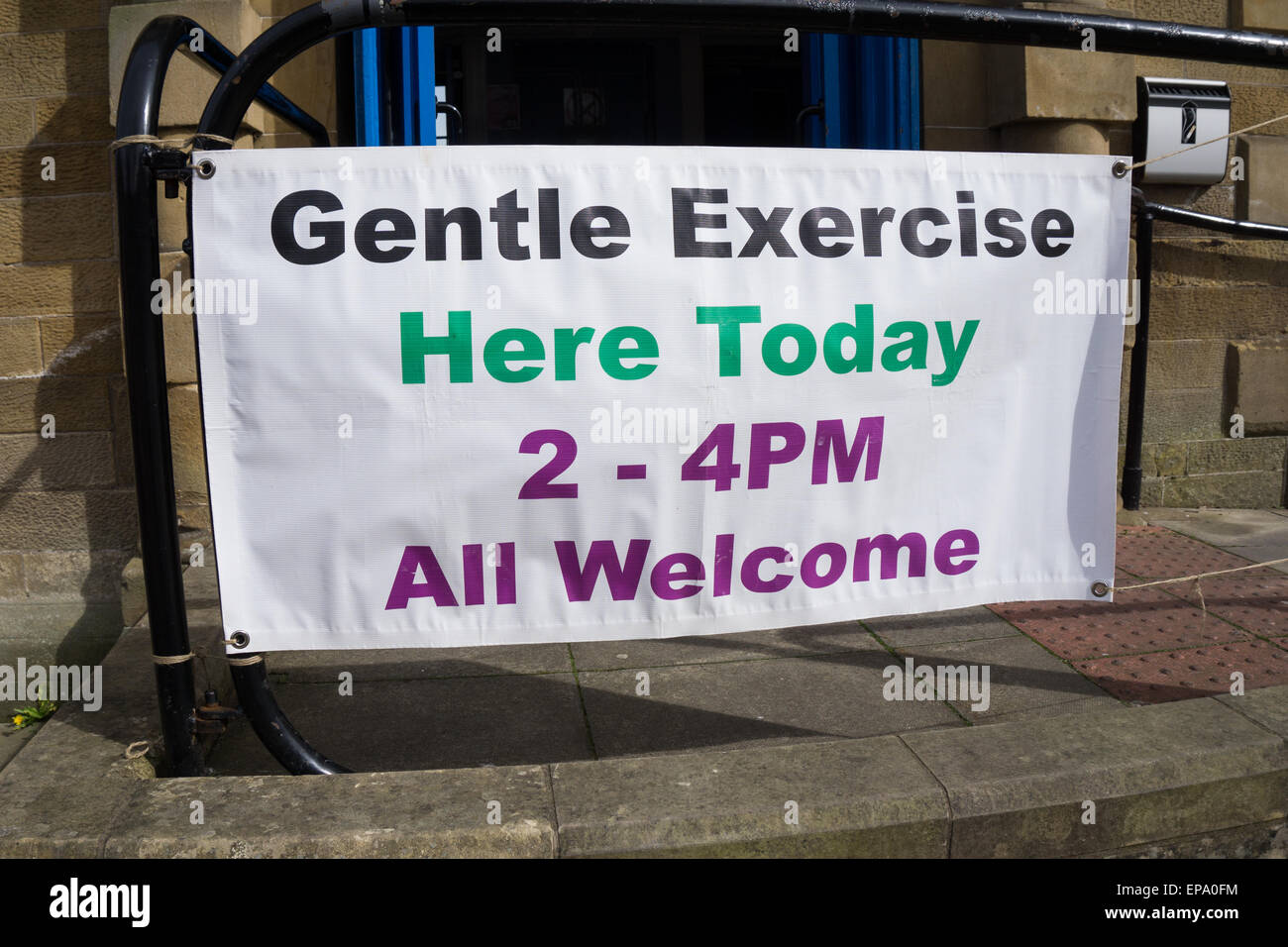 Exercise sign hi-res stock photography and images - Alamy