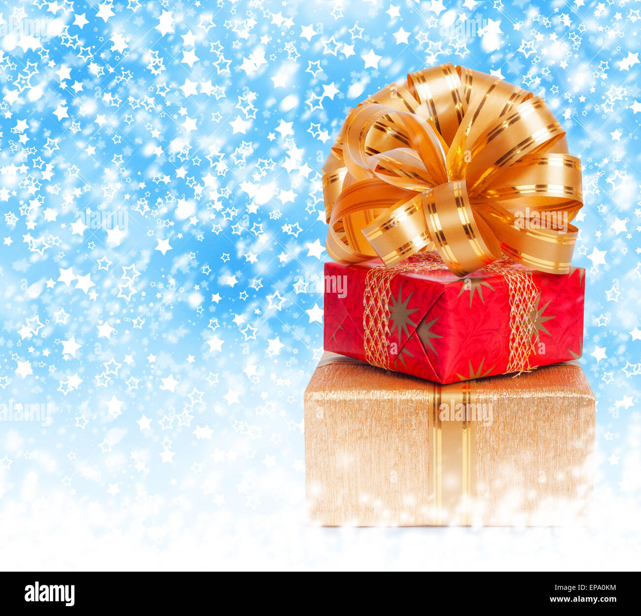 Happy birthday abstract greeting card gift box hi-res stock photography ...