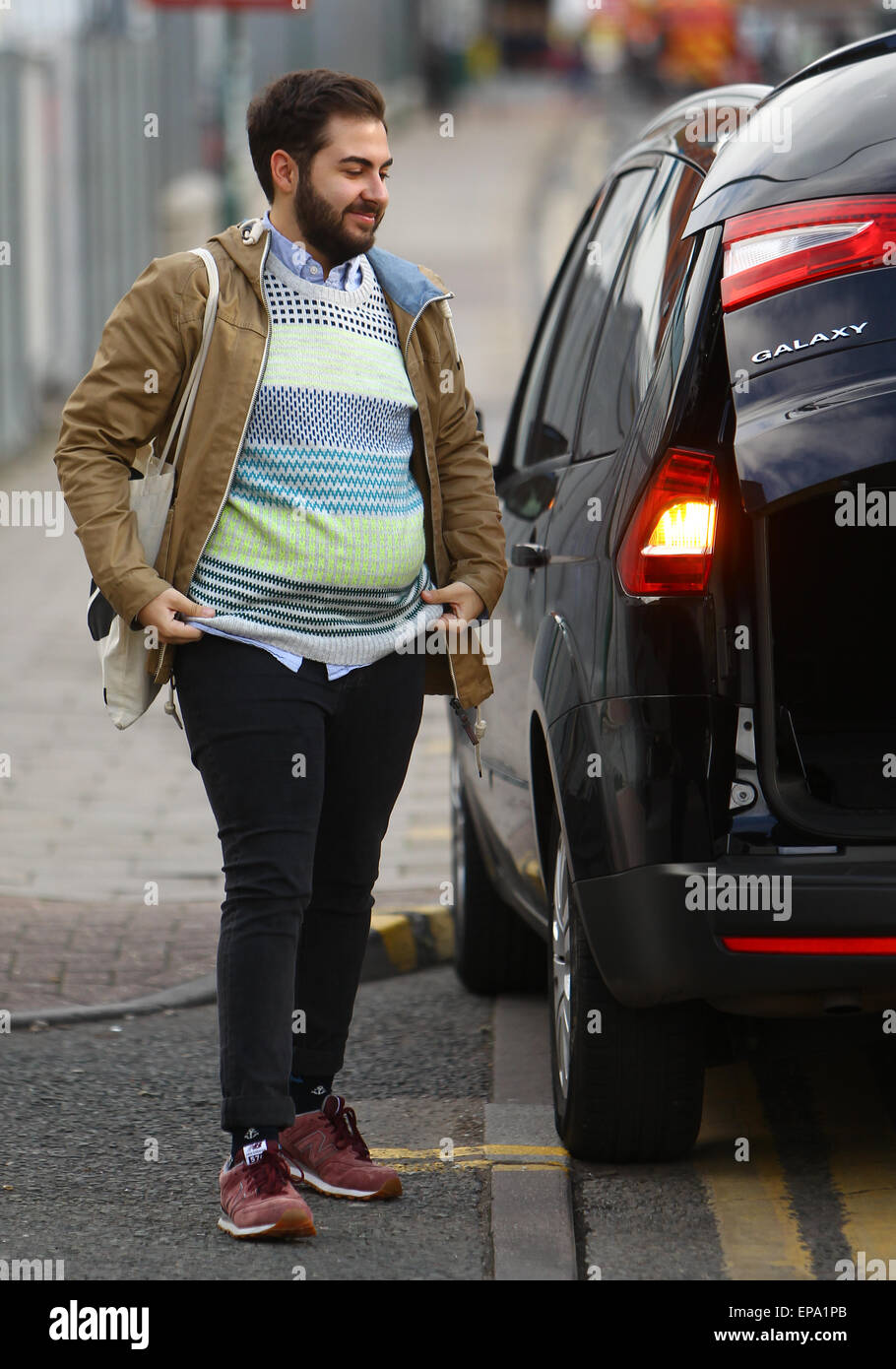 X Factor finalists arriving at Fountain Studios Featuring: Andrea ...
